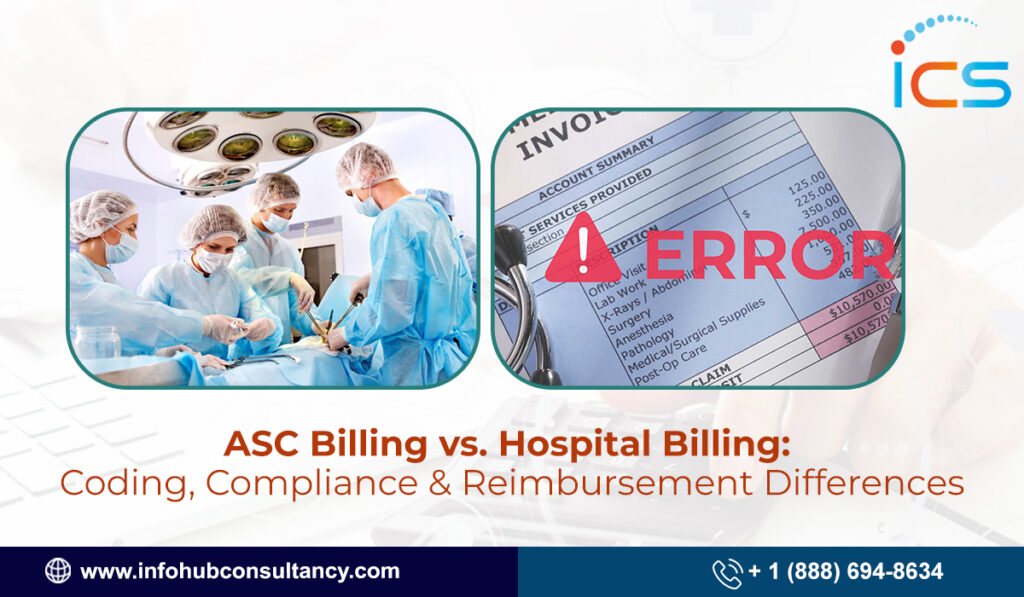 ASC Billing vs. Hospital Billing: Coding, Compliance & Reimbursement Differences